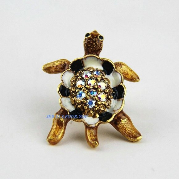 Jay Strongwater | Holiday | Jay Strongwater Gorgeous Turtle Pin George ...